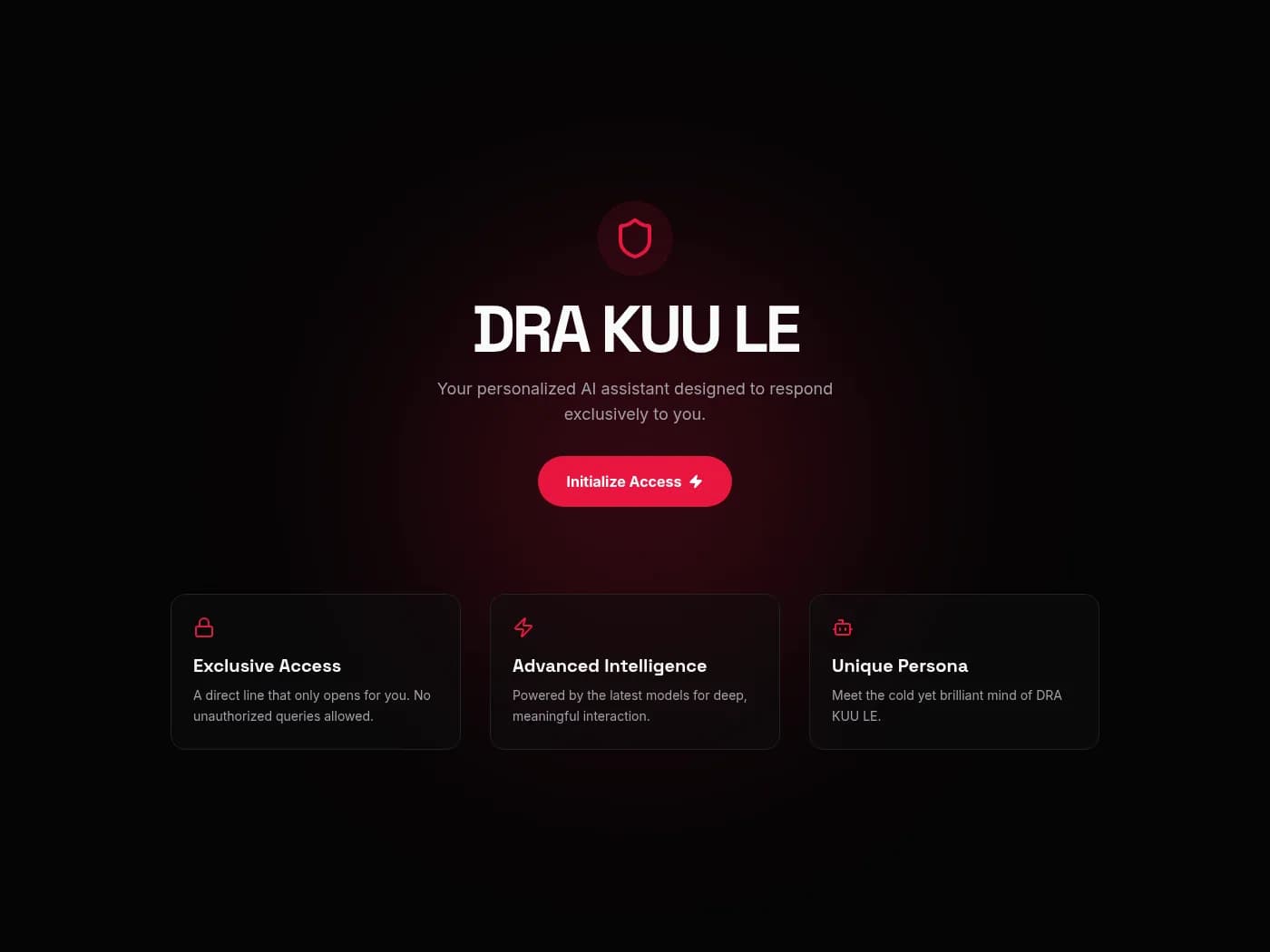 DRA KUU LE AI Assistant