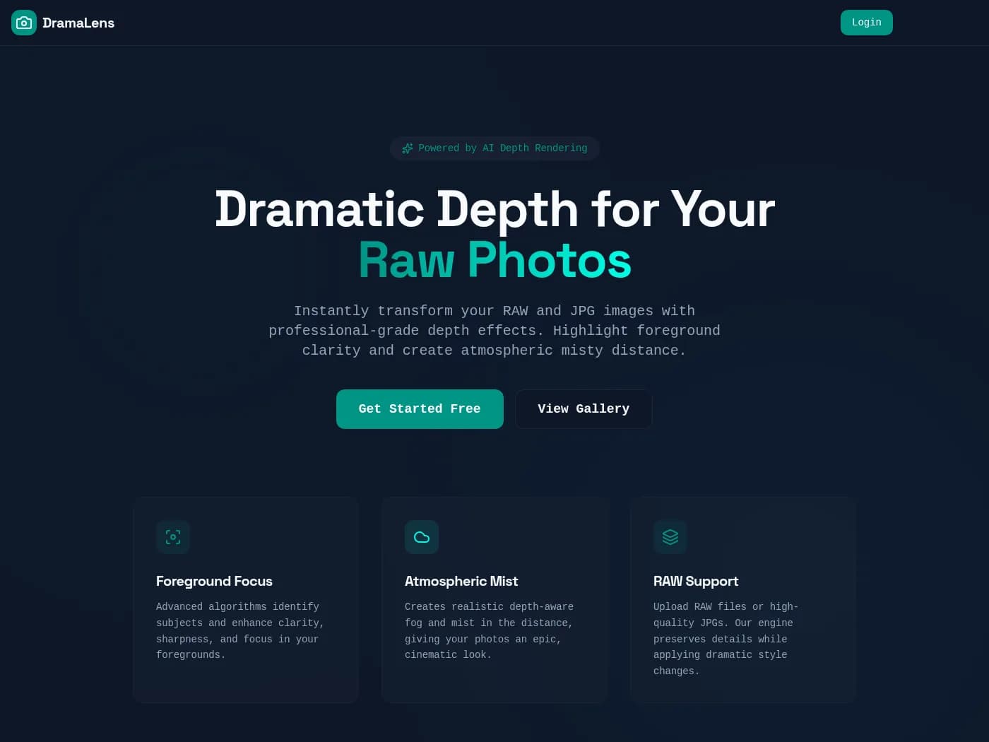 DramaLens Photo Editor