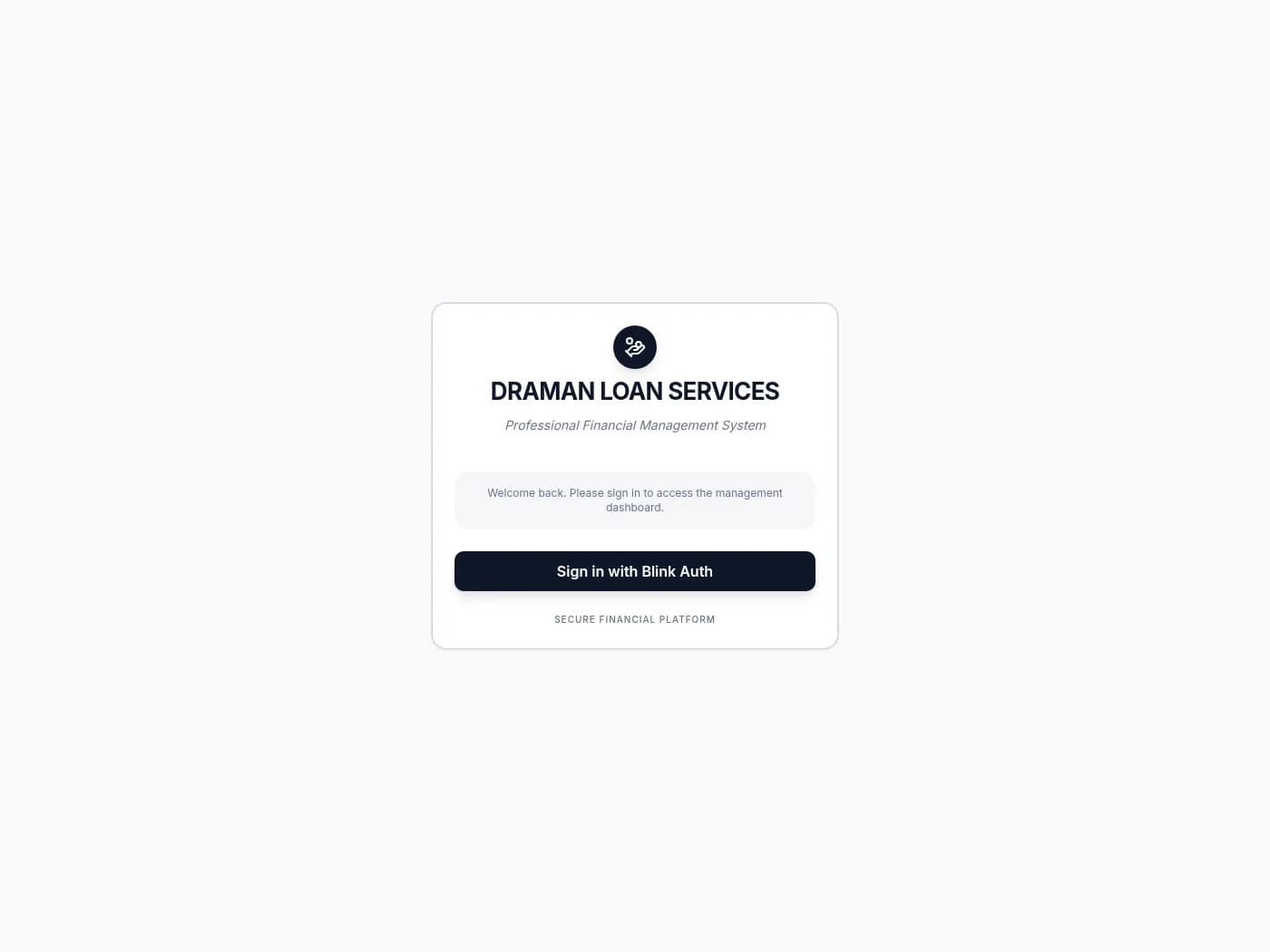 Draman Loan Services System