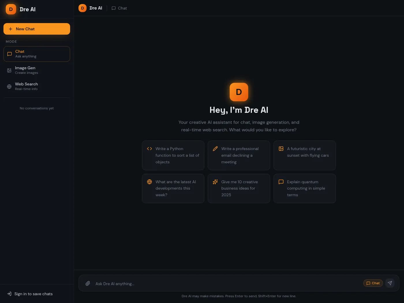 Dre AI Studio