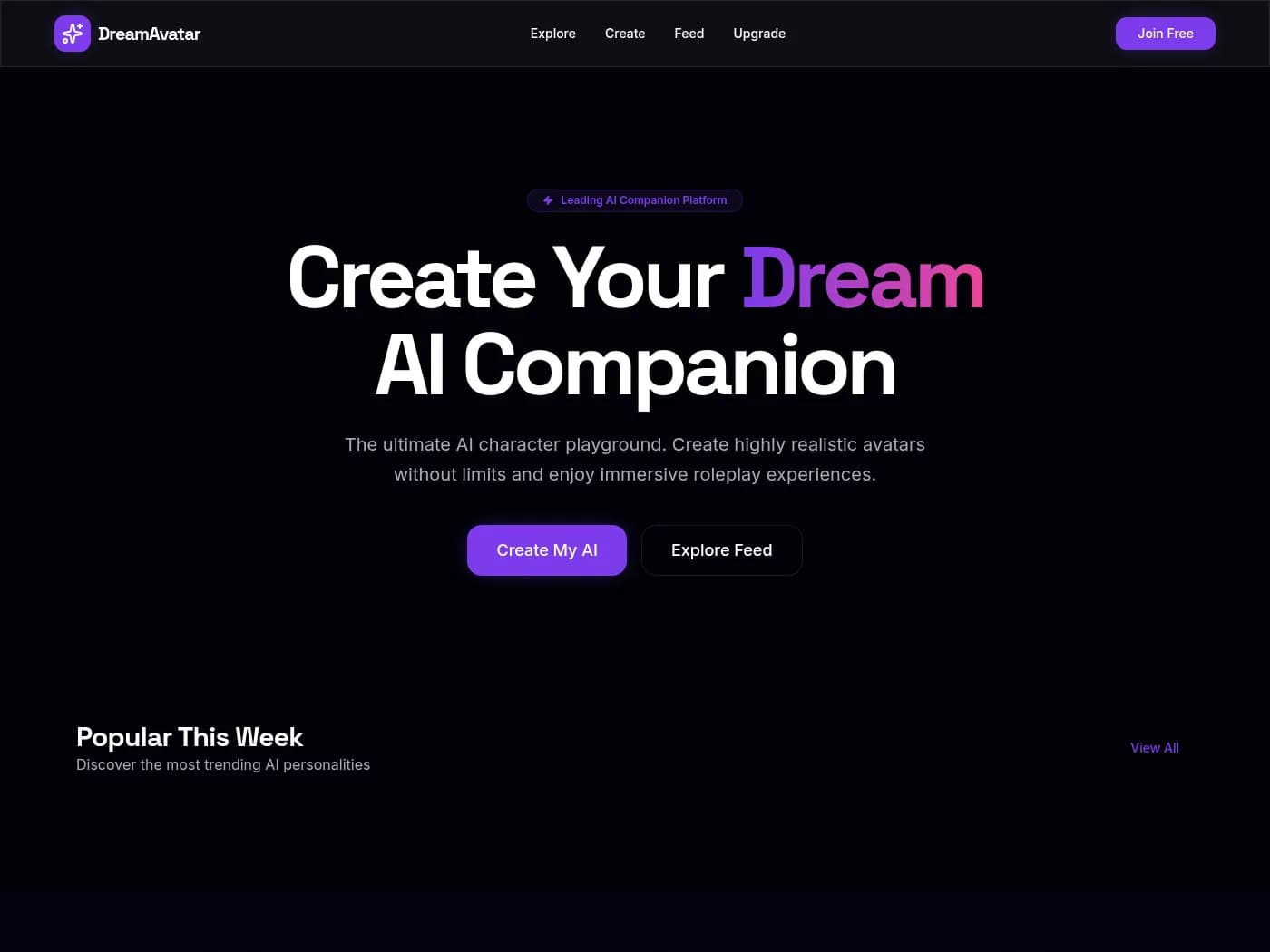 DreamAvatar Generator