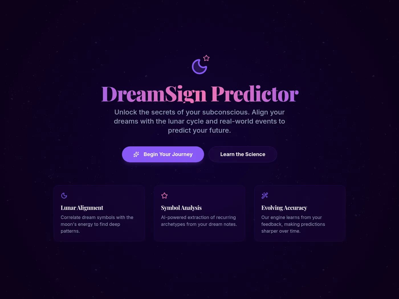DreamSign Predictor