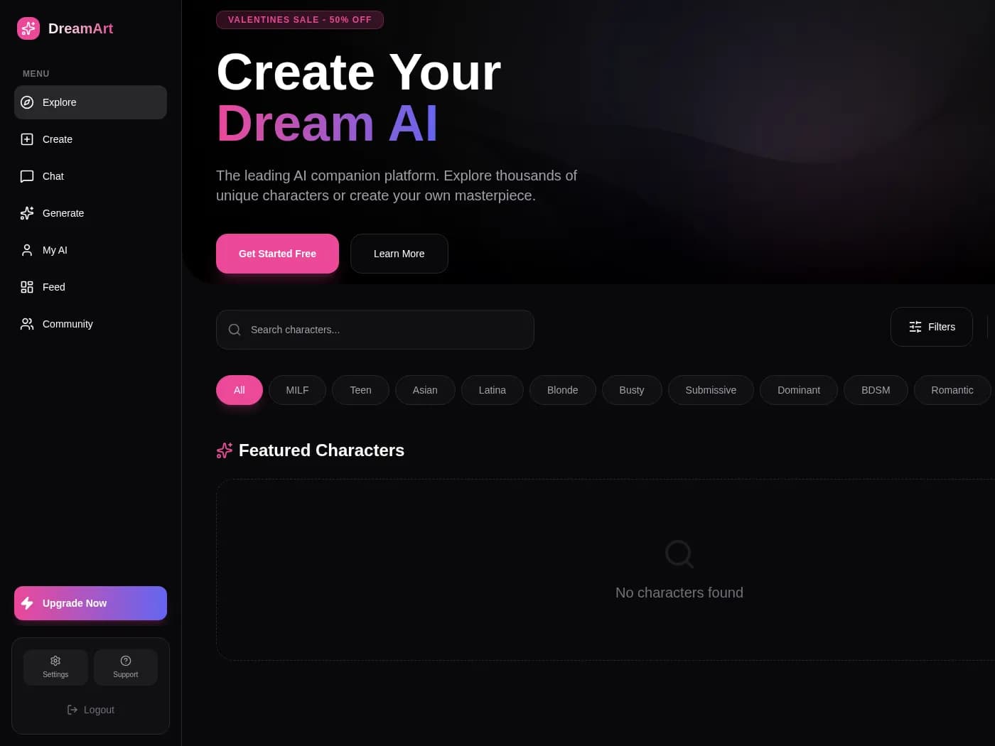 DreamArt AI Clone
