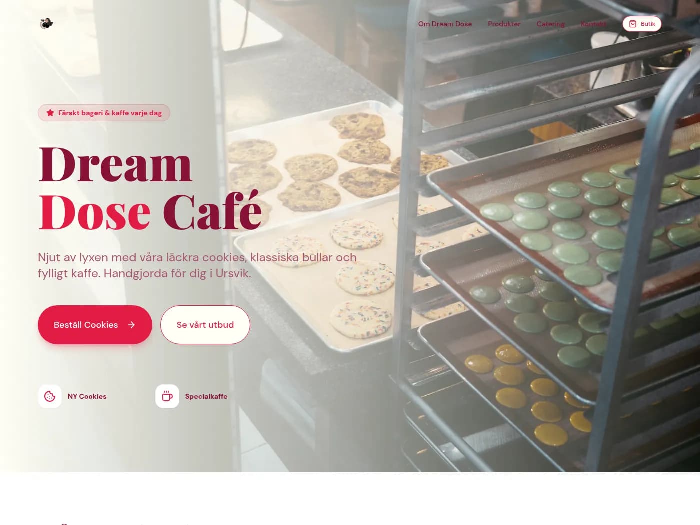 Dreamdose Website Clone