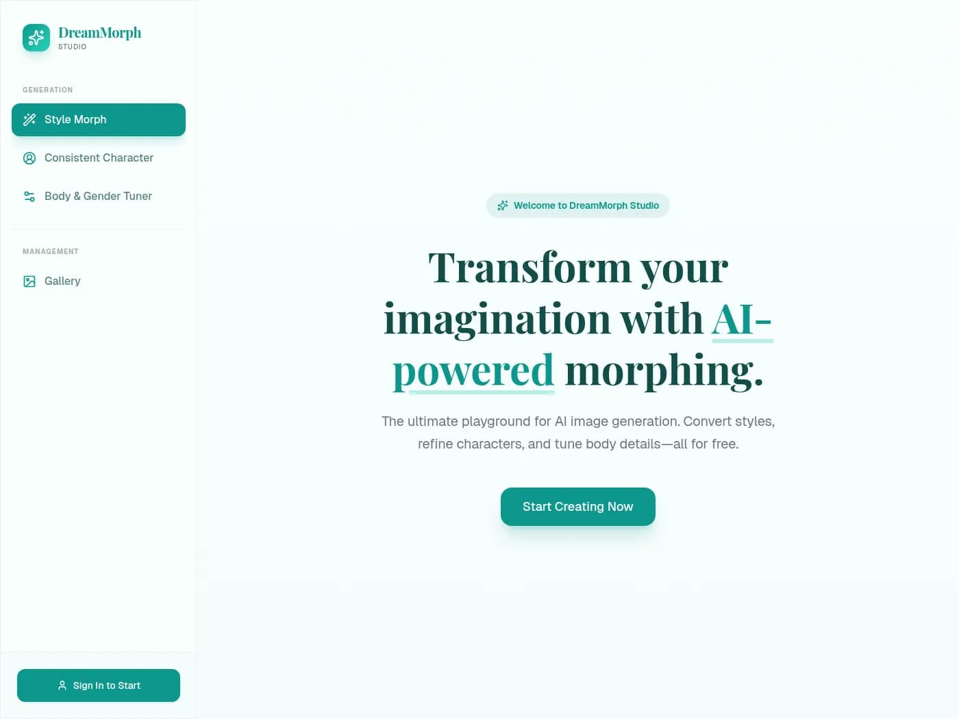 DreamMorph Studio