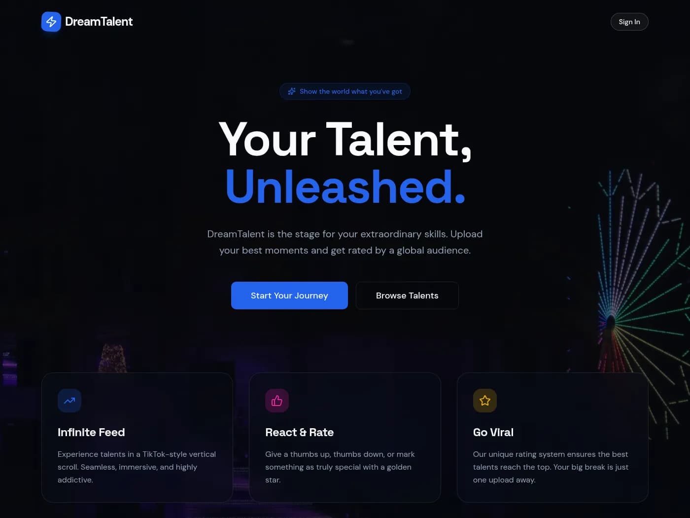 DreamTalent Showcase