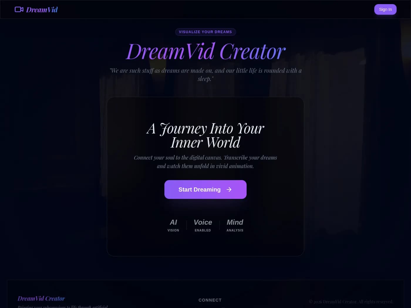 DreamVid Creator