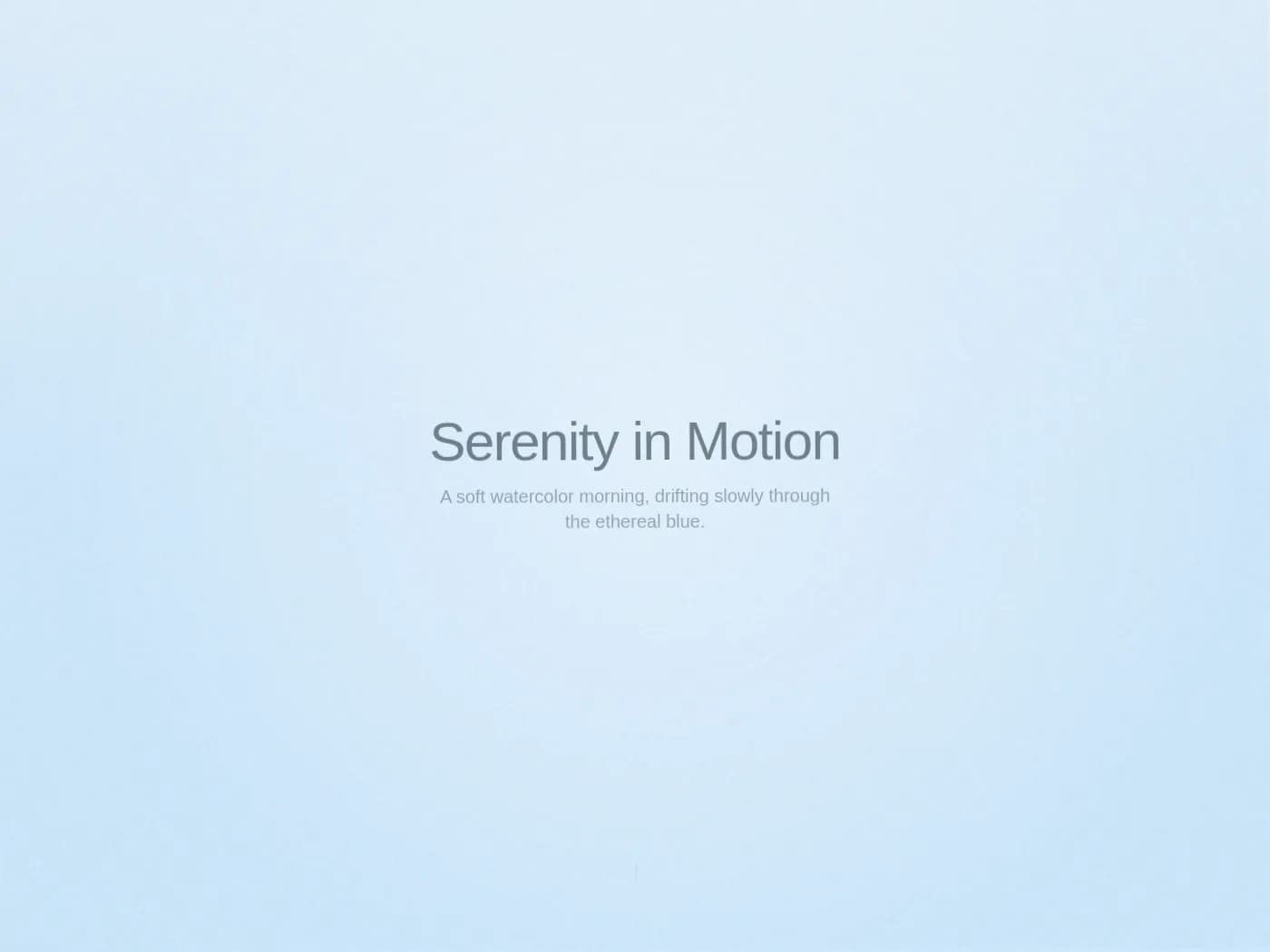 Dreamy Sky Animation