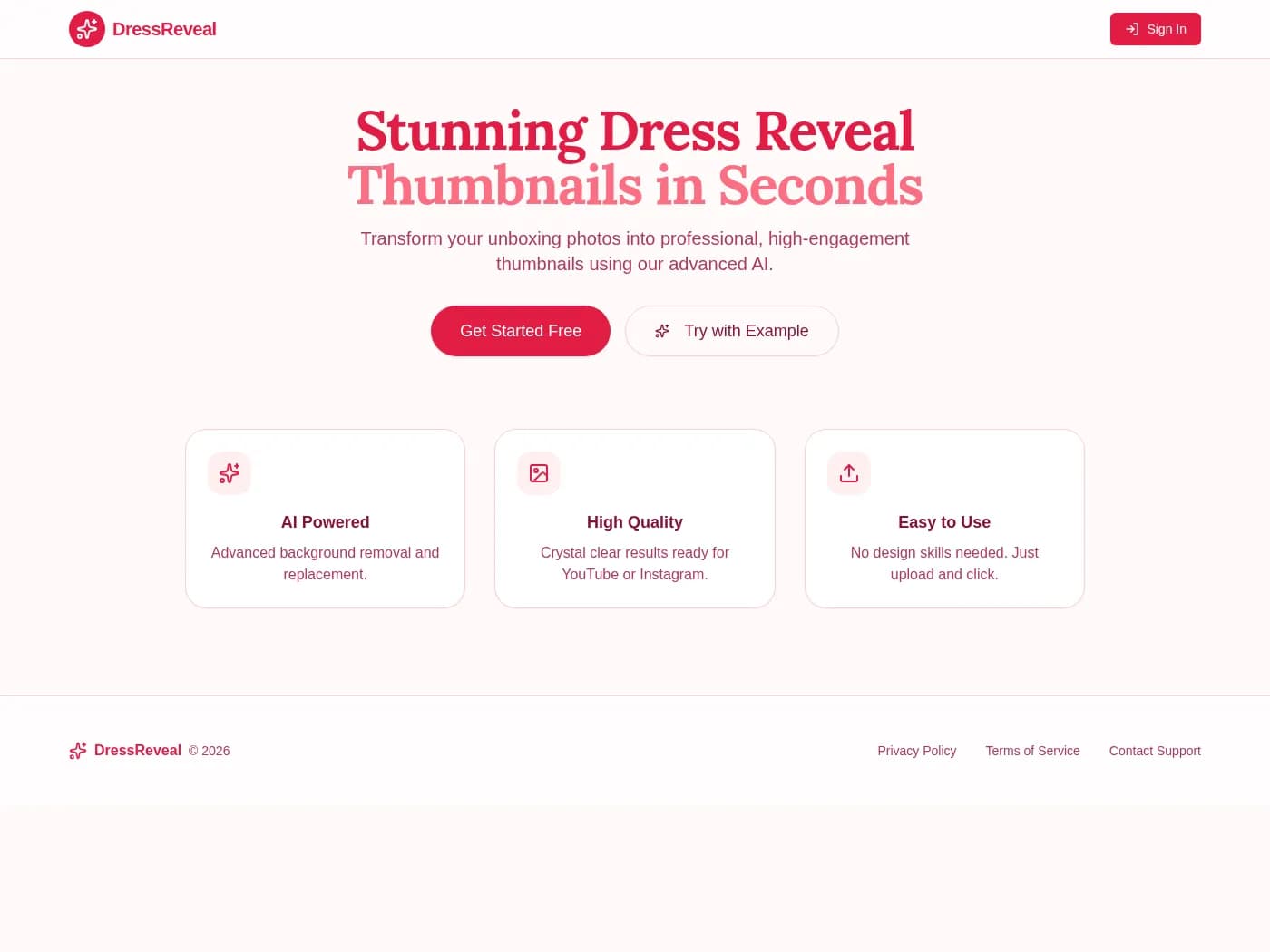 Dress Reveal Thumbnail