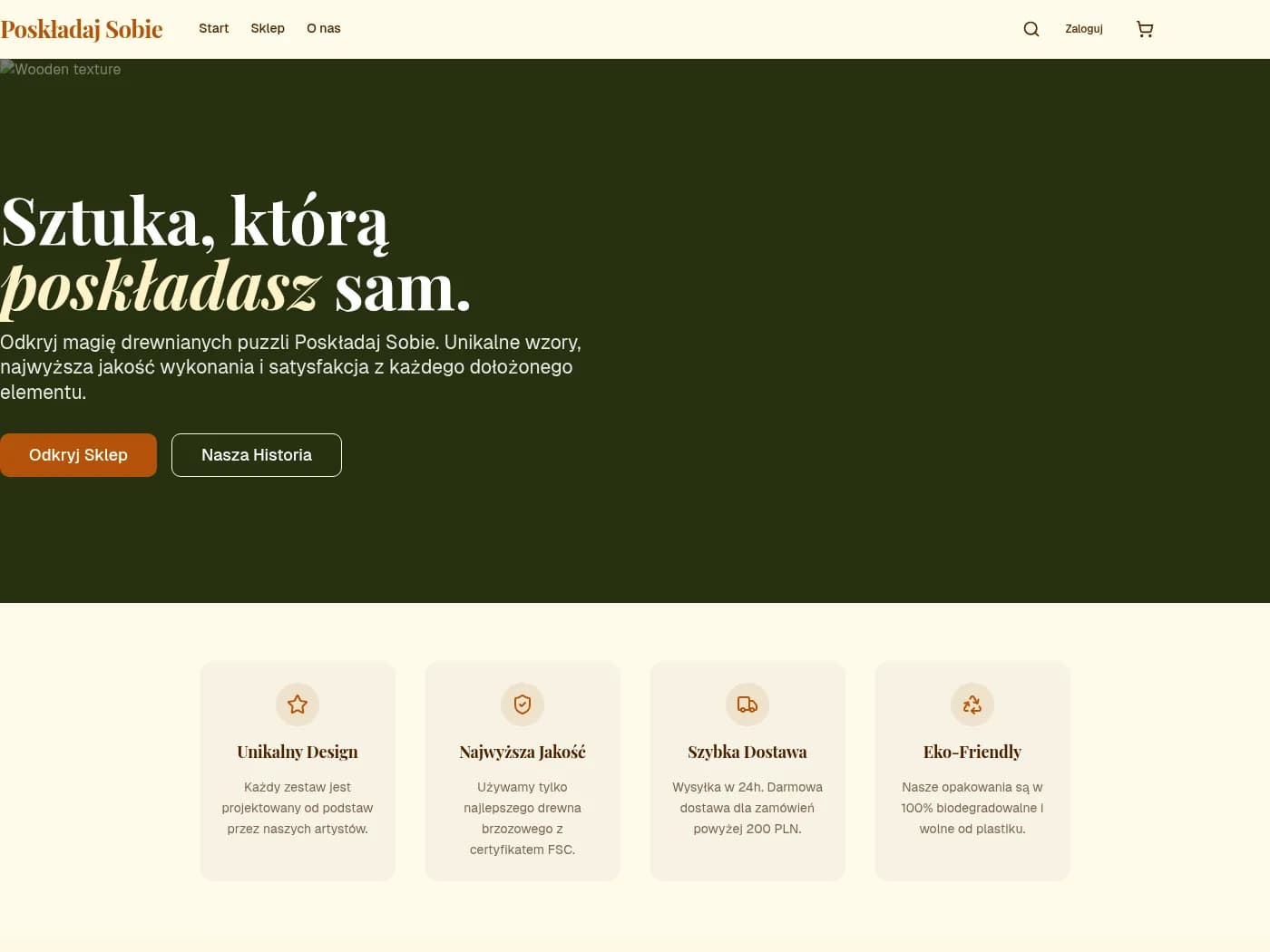 Poskładaj Sobie Shop