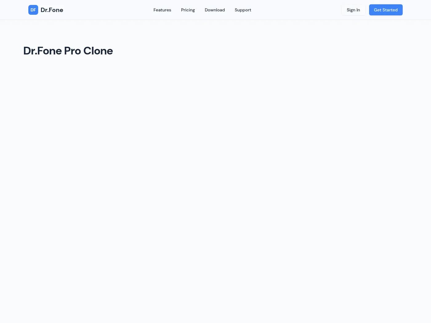 Dr.Fone Pro Clone