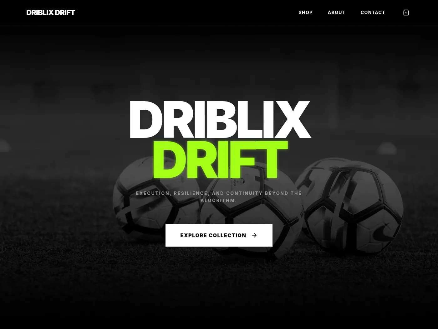 Driblix Drift Website