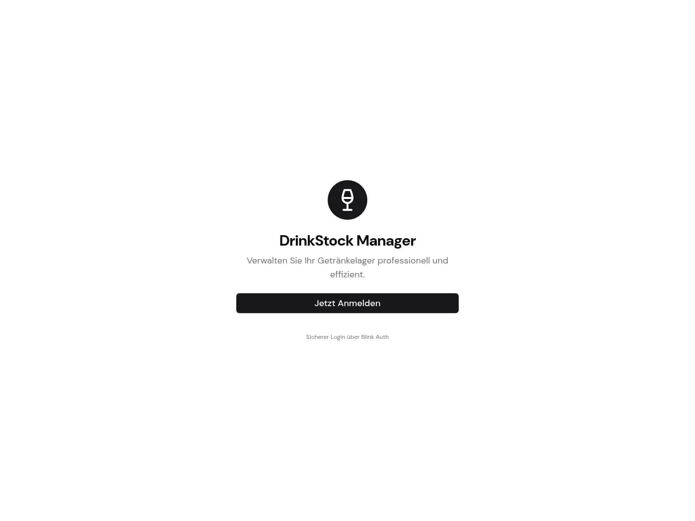 DrinkStock Manager