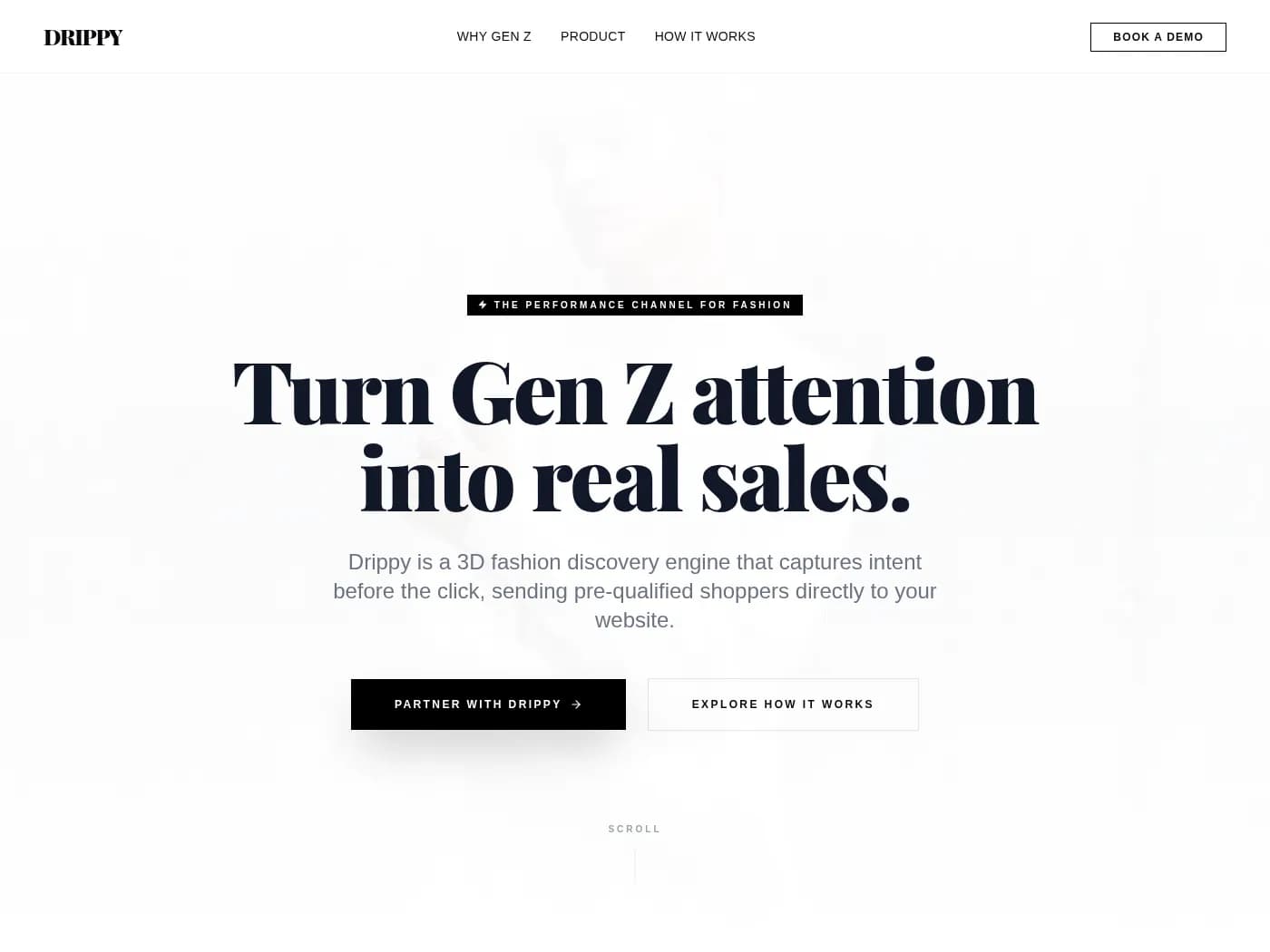 Drippy B2B Landing Page