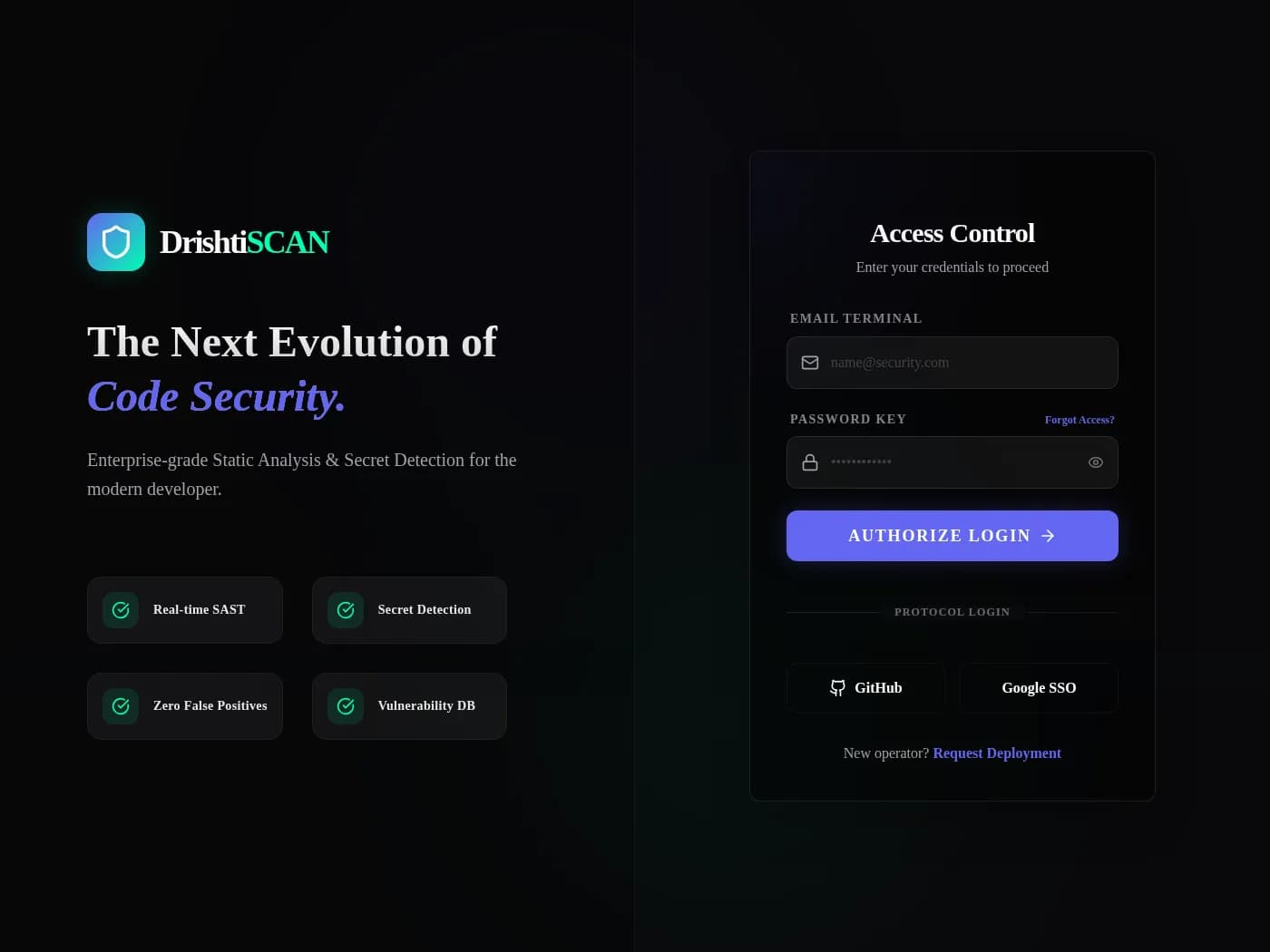 Drishti-Scan Cyber UI