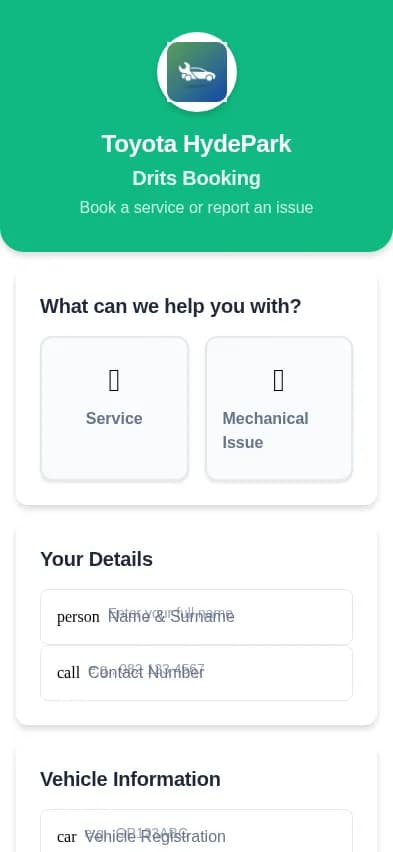 Drits Booking