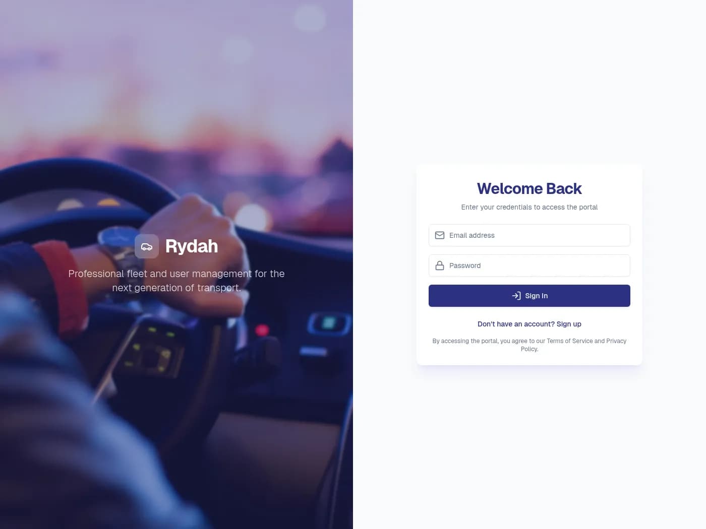DriveAdmin Portal