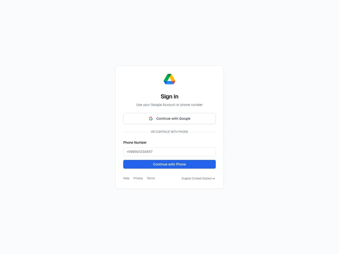 AI Drive Auth Portal