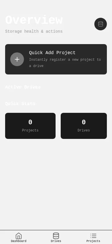 Drive Project Manager