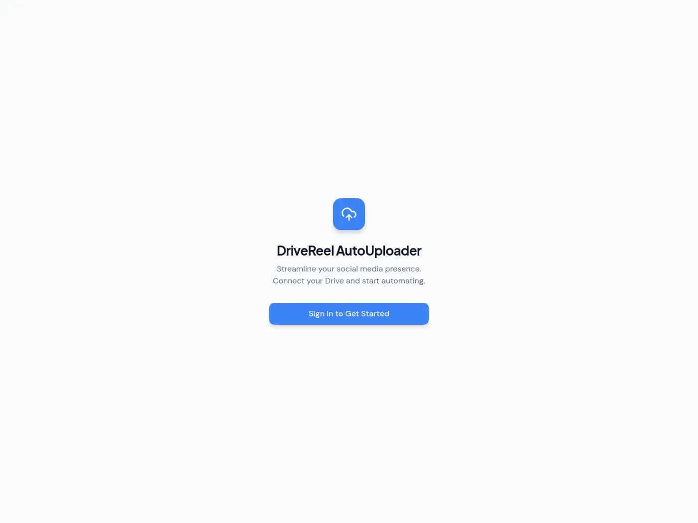 Drive Reel AutoUploader