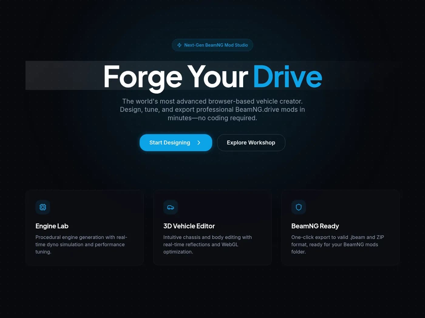 DriveForge Studio