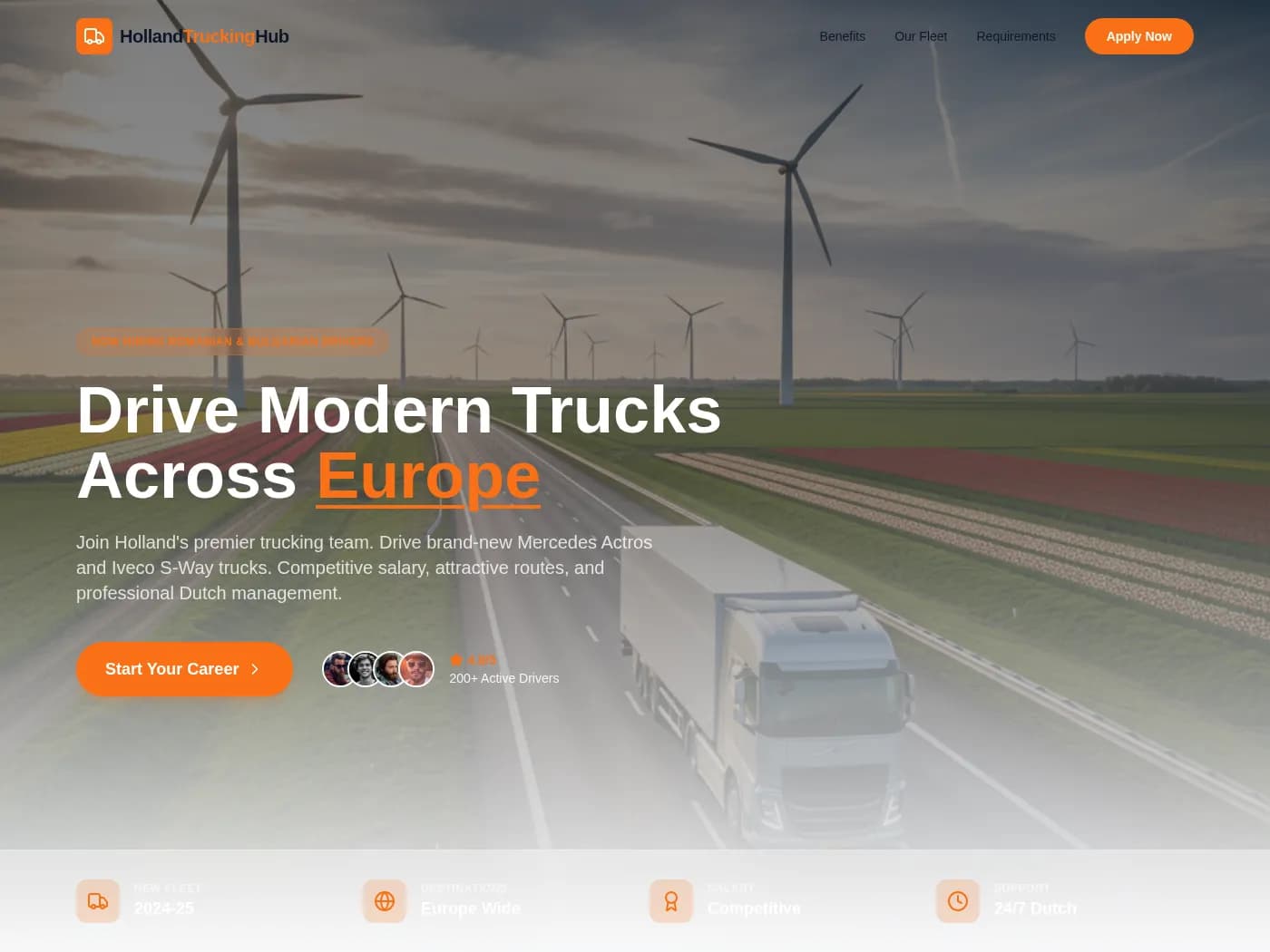 Truck Driver Hiring Hub