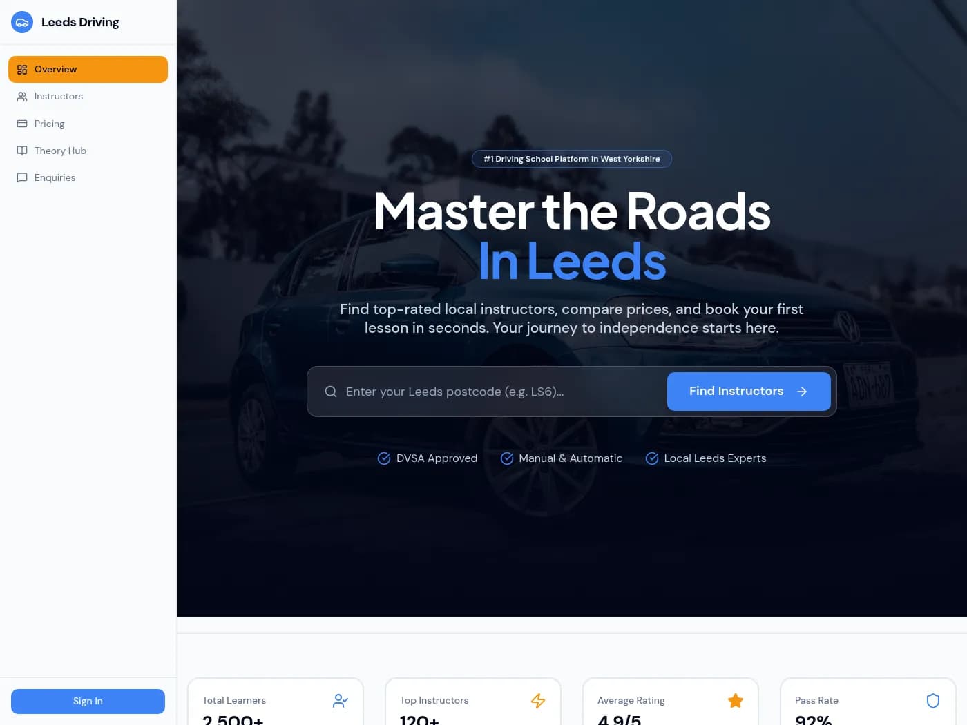 Leeds Driving Lessons Hub