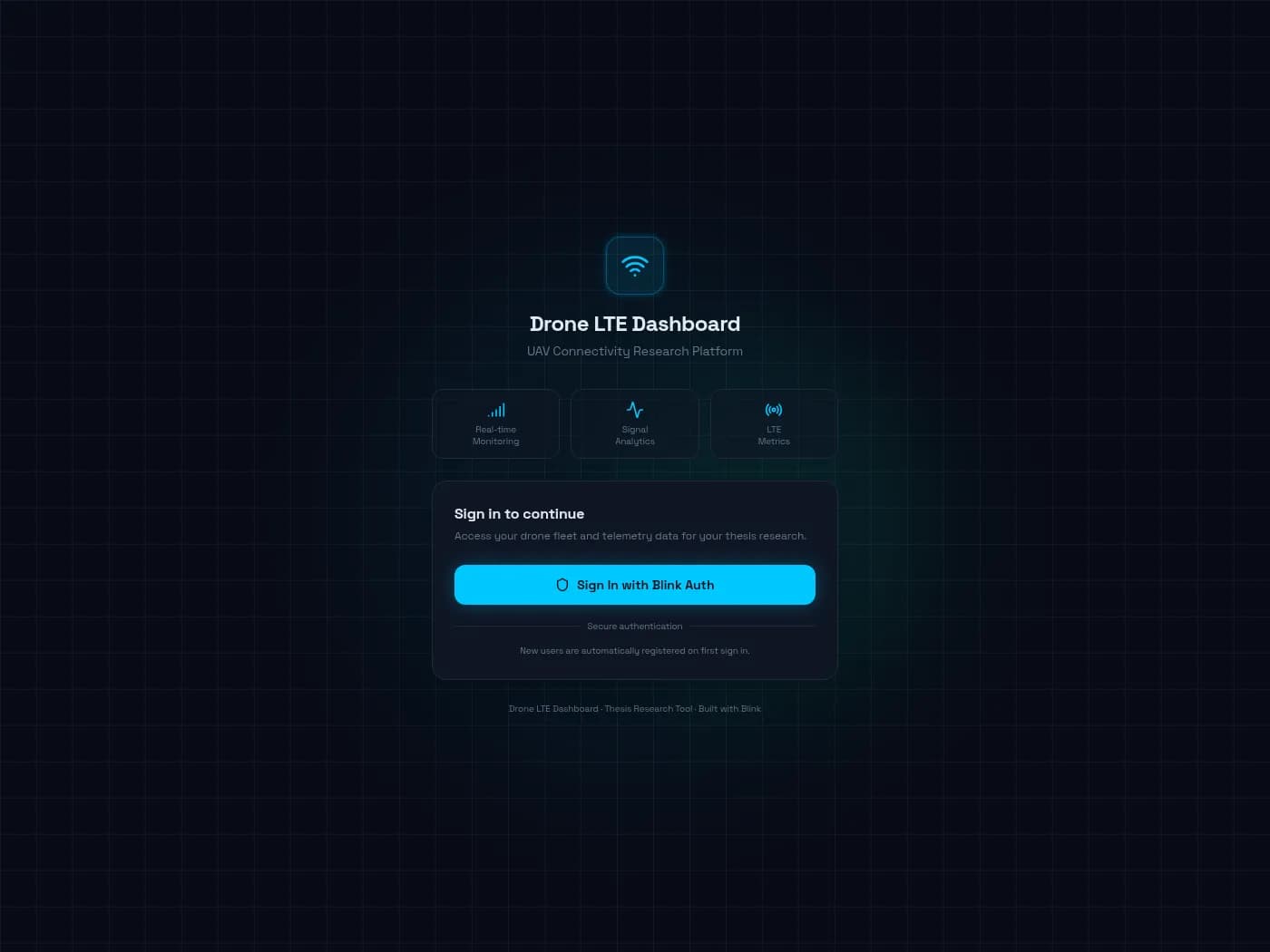 Drone LTE Dashboard