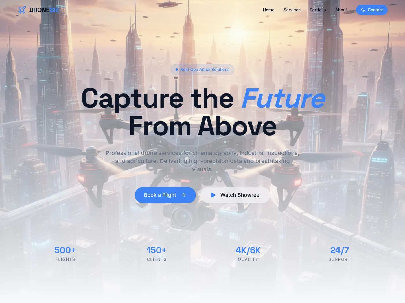DroneBiz Web Presence