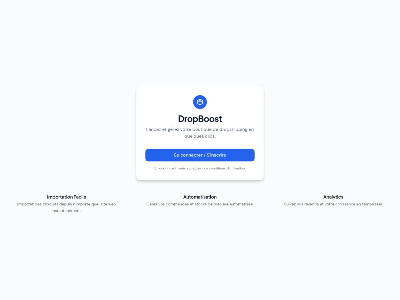 DropBoost App
