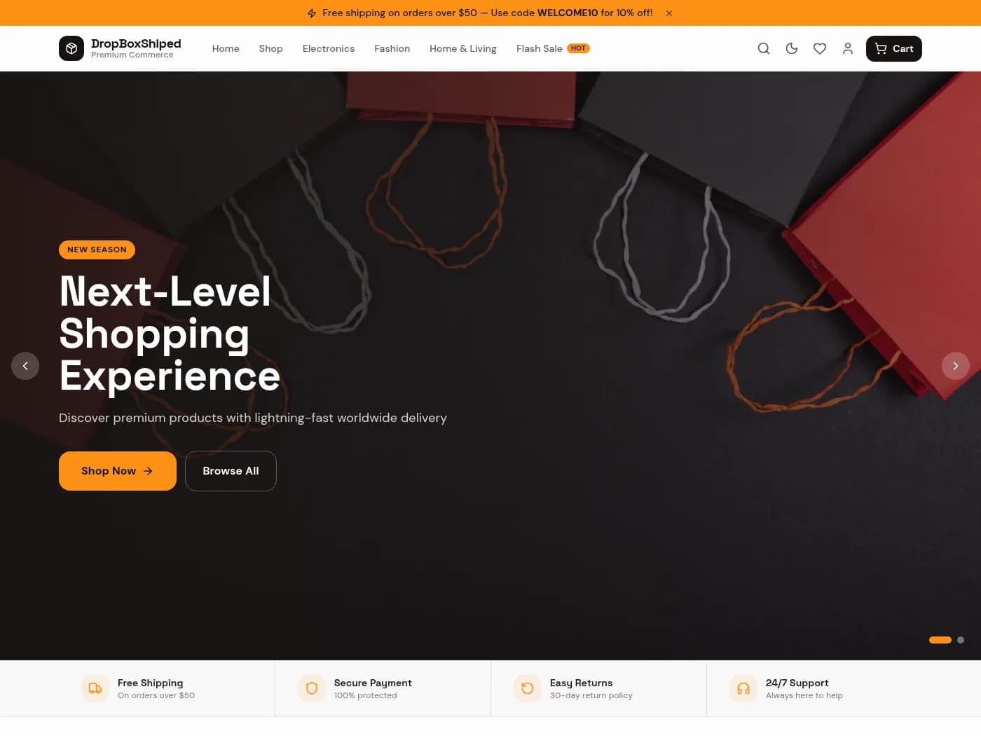 DropBoxShiped Commerce Suite