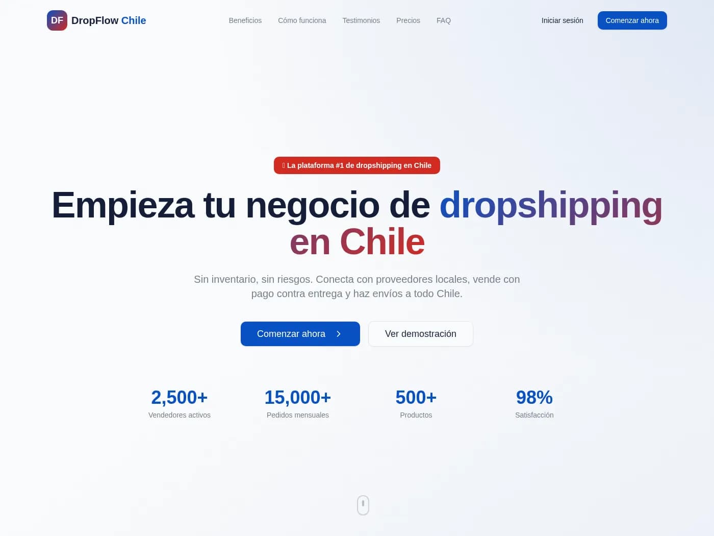 DropFlow Chile