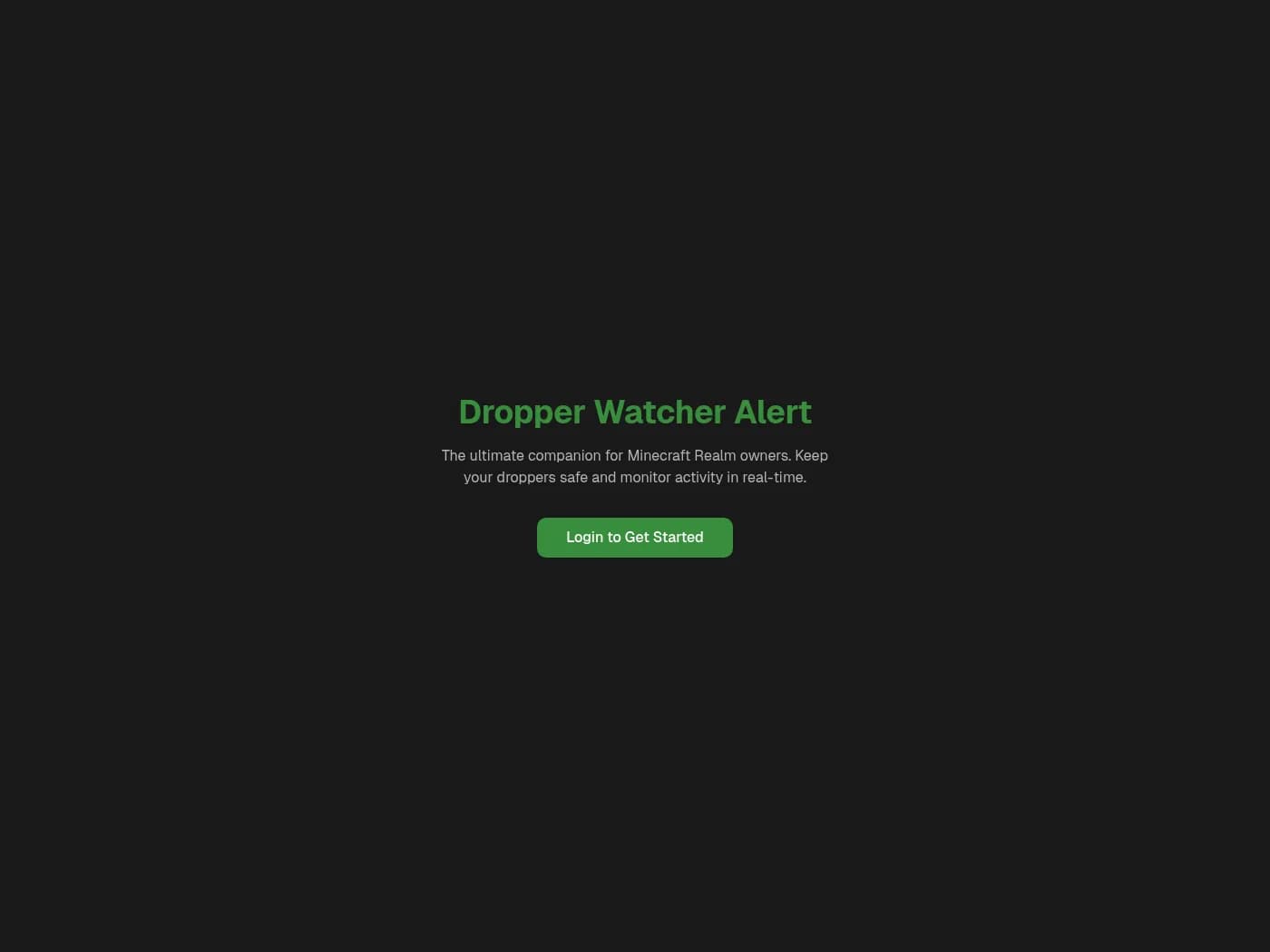 Dropper Watcher Alert