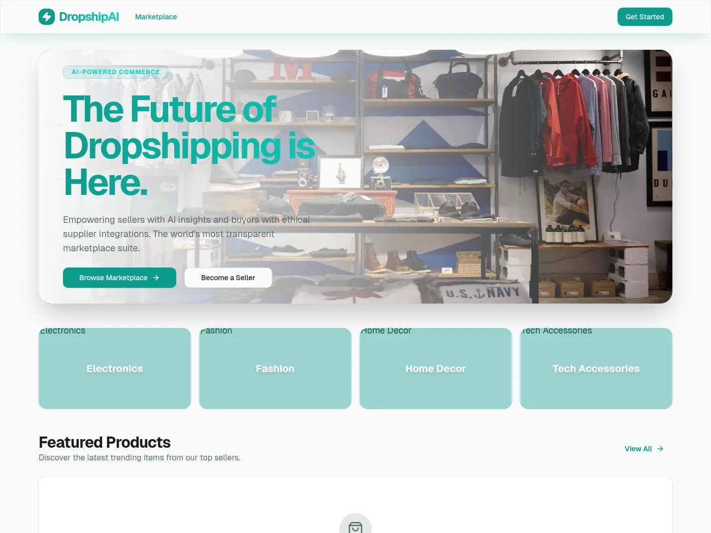 DropshipAI Marketplace Suite