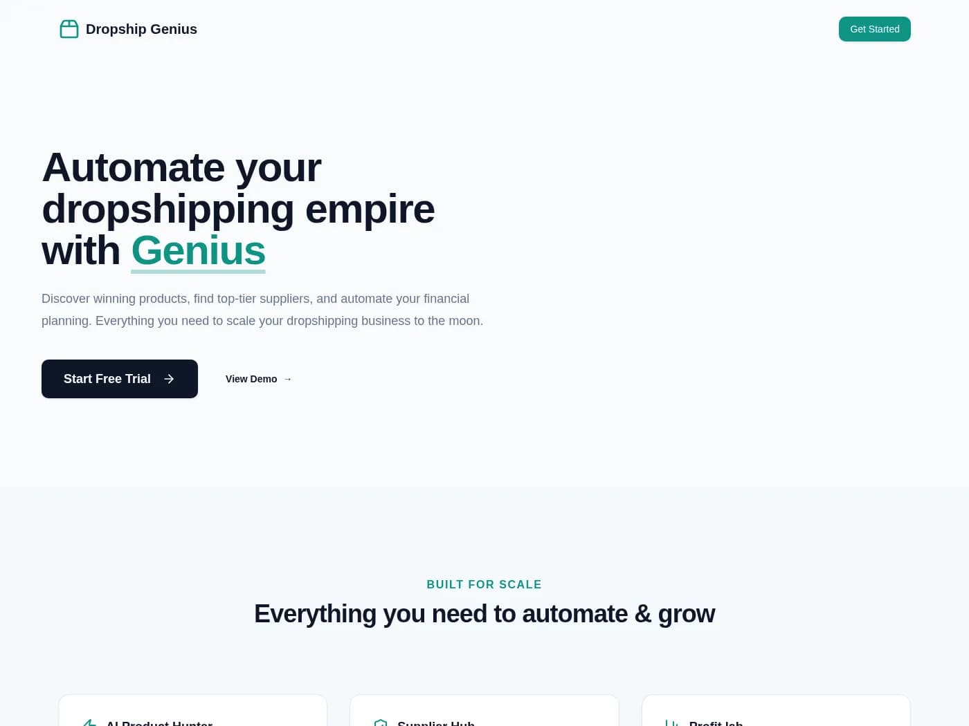 Dropship Genius