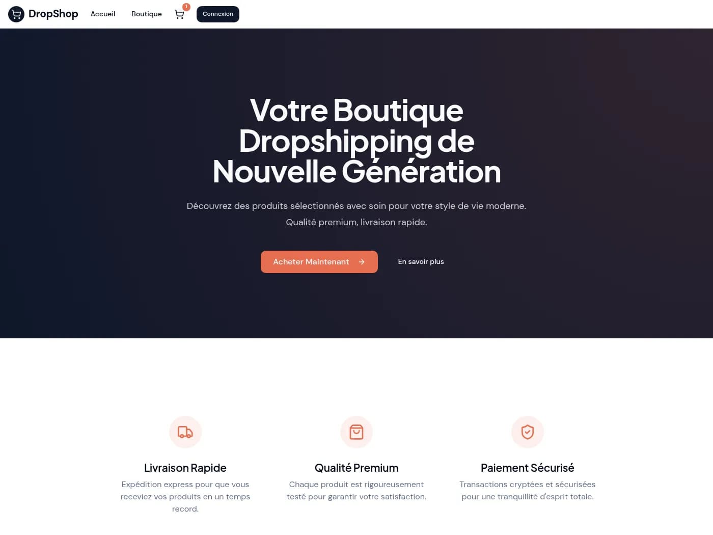 DropShop Web Store
