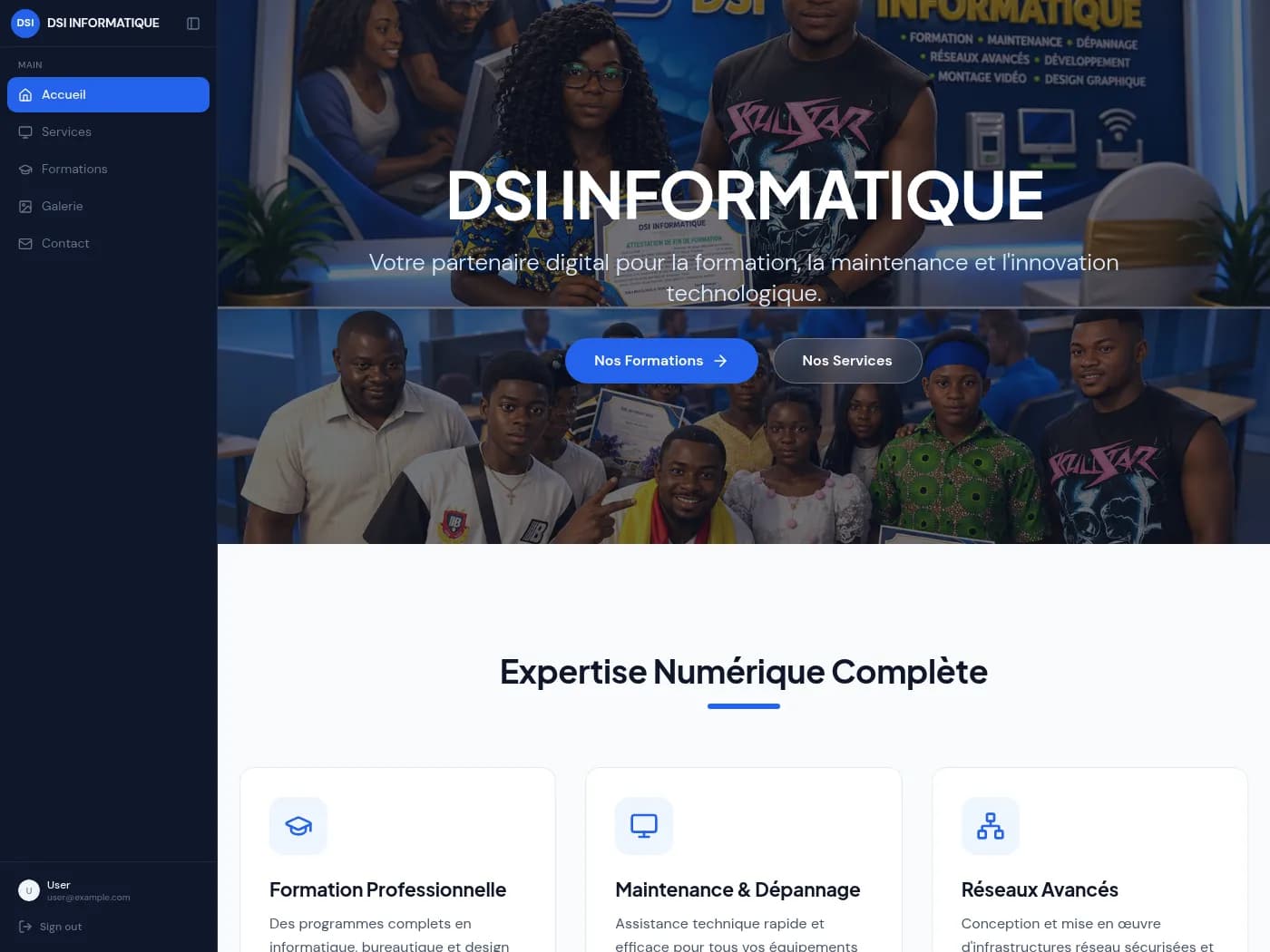 DSI Informatique Web