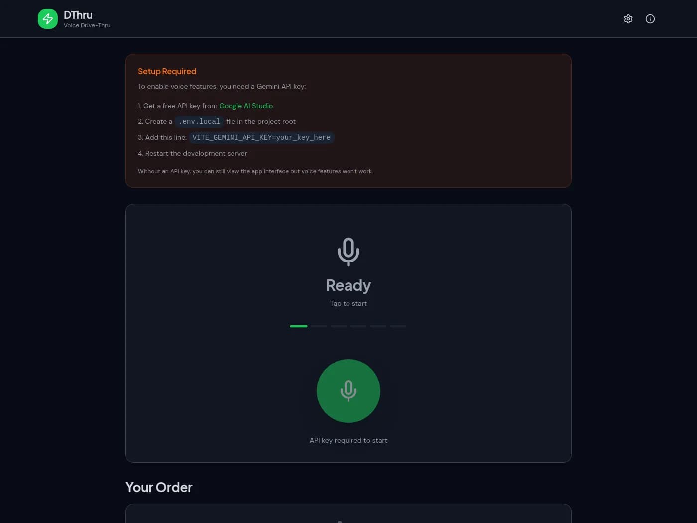 DThru Voice Drive-Thru