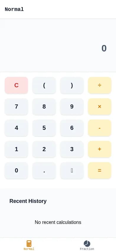 Dual Mode Calculator