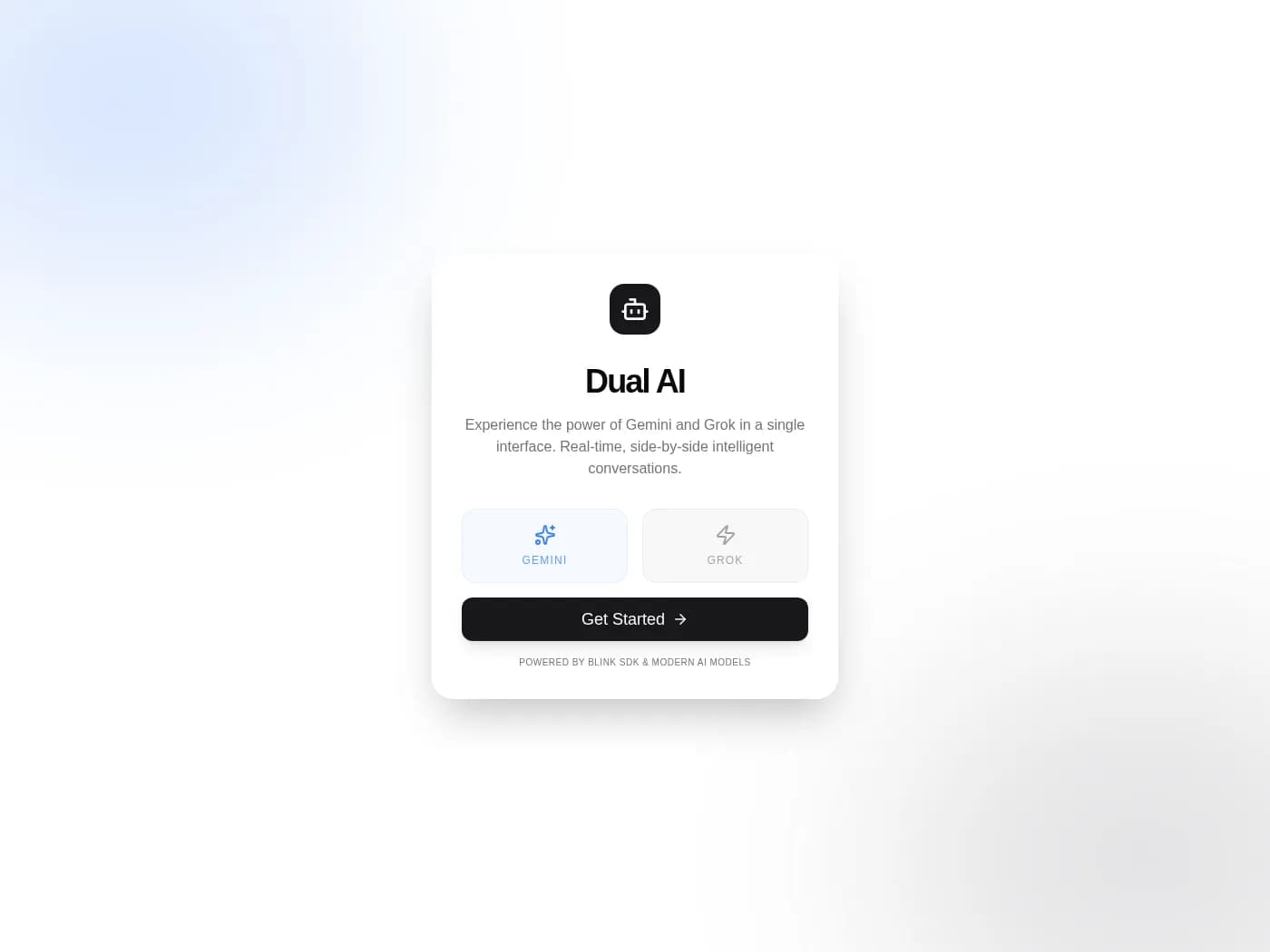 Dual AI Chat Models