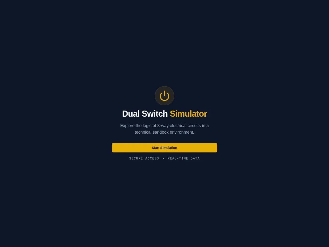 Dual Switch Lamp Simulator