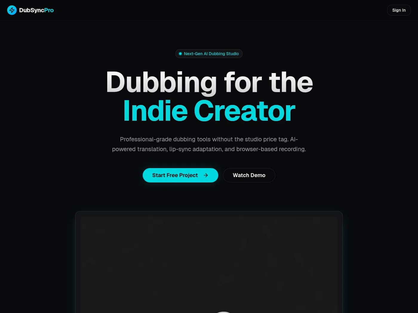 DubSync Pro Studio