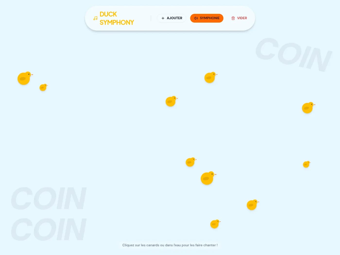 Duck Symphony Website