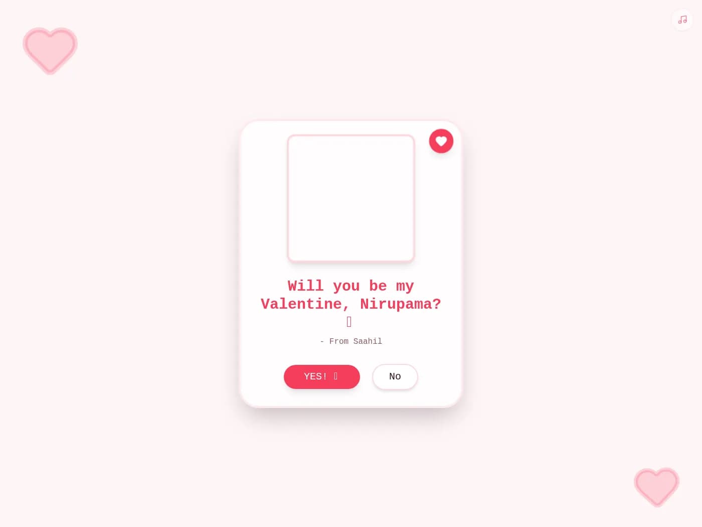 DUDU & BUBU Valentine Ask