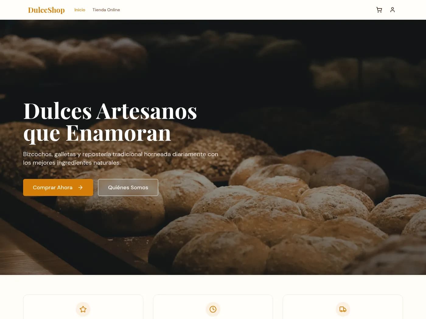 DulceShop Web Launch