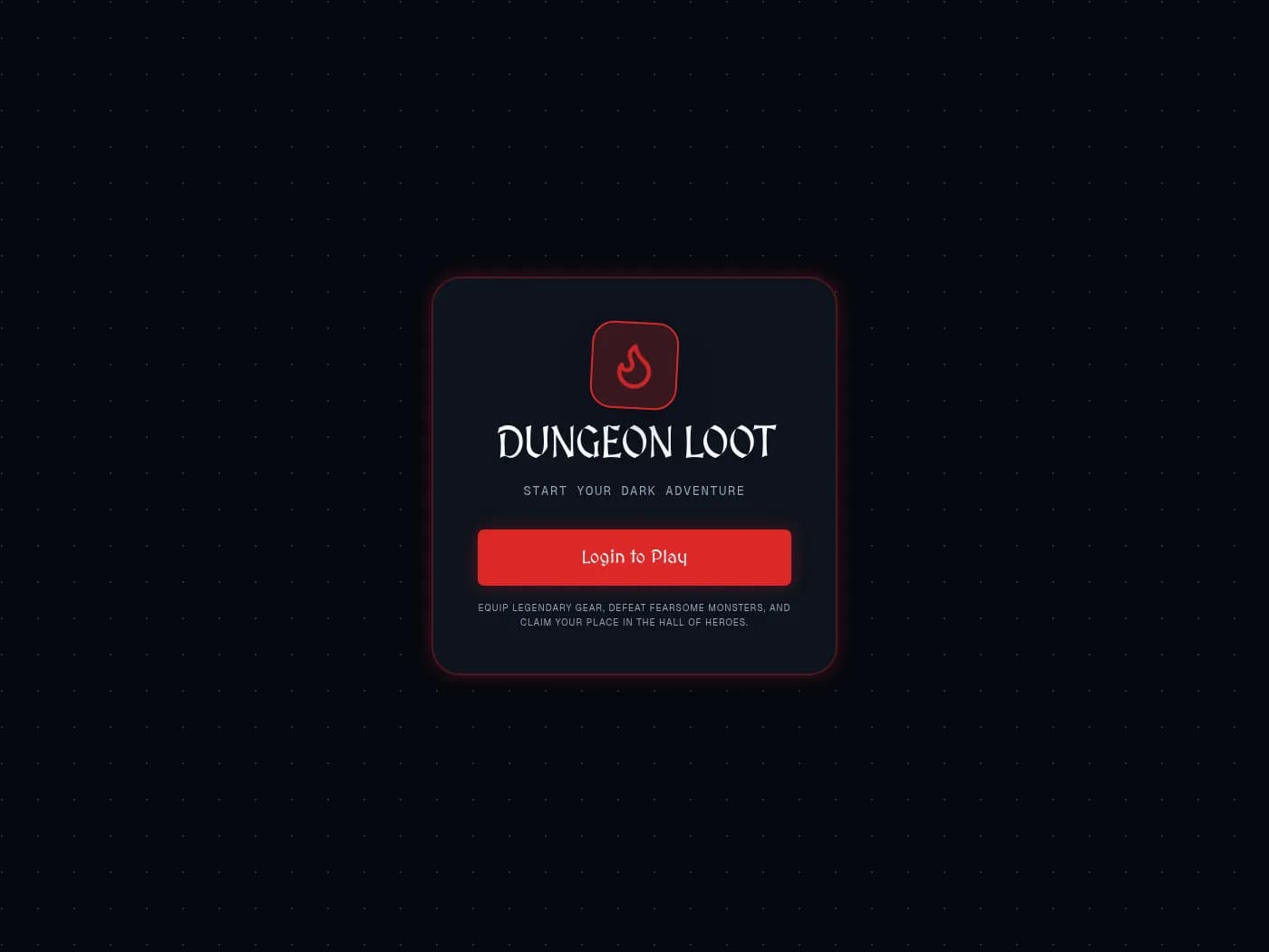 Dungeon Loot RPG