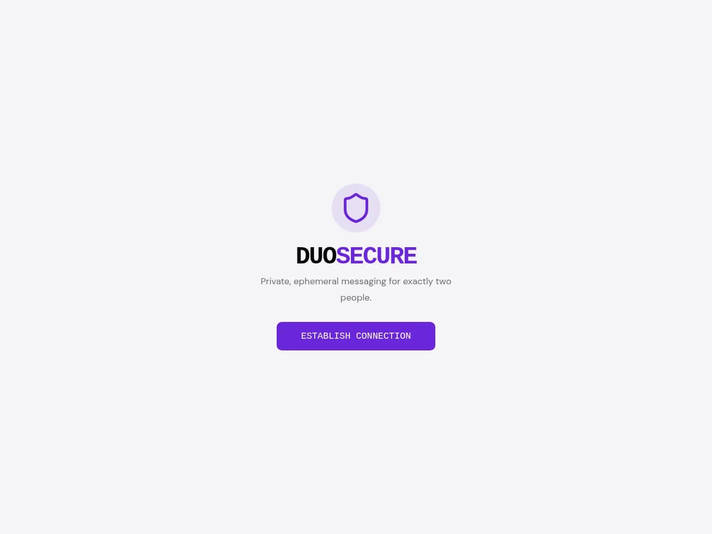DuoSecure Messenger