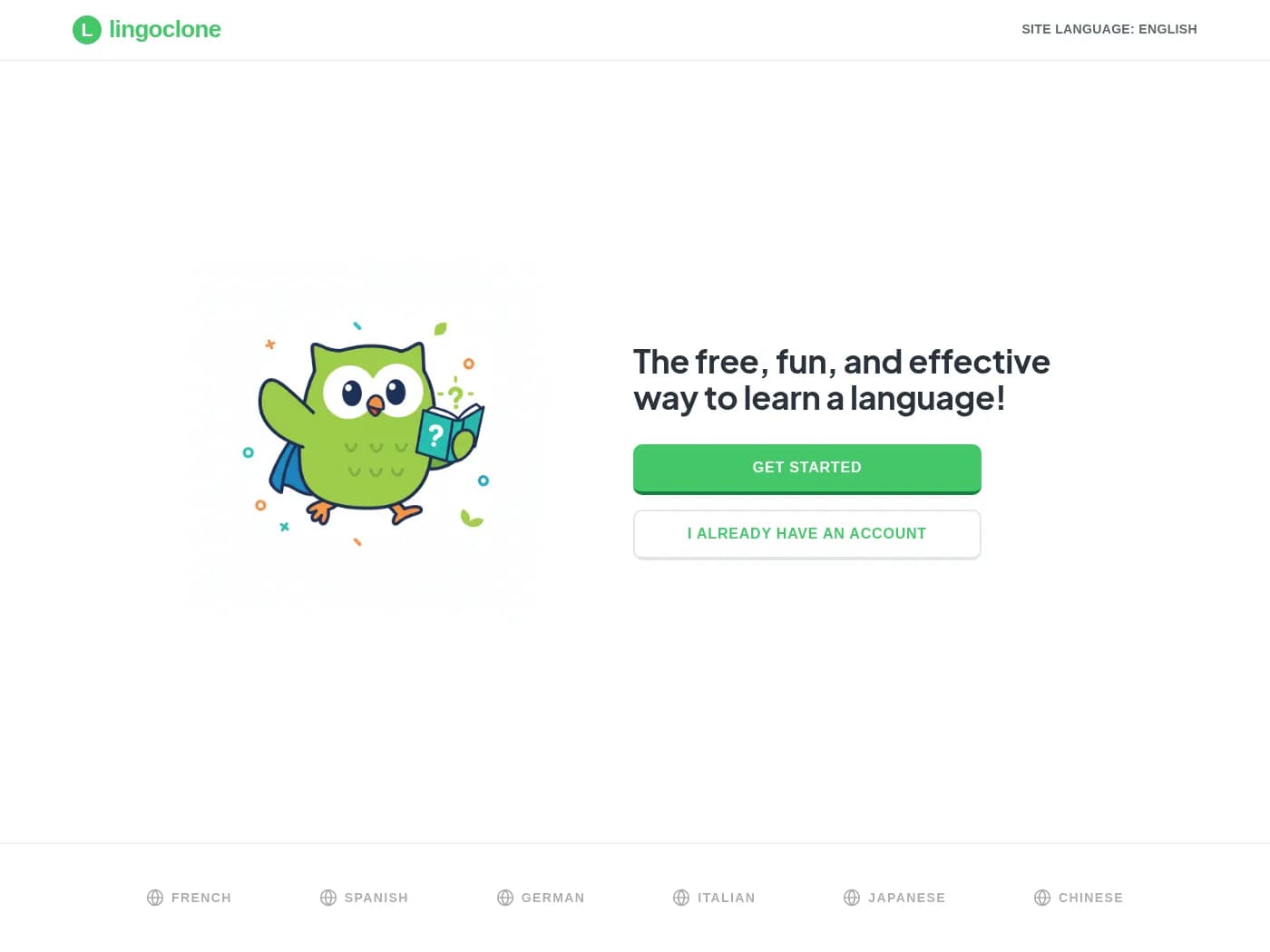 Duolingo Clone