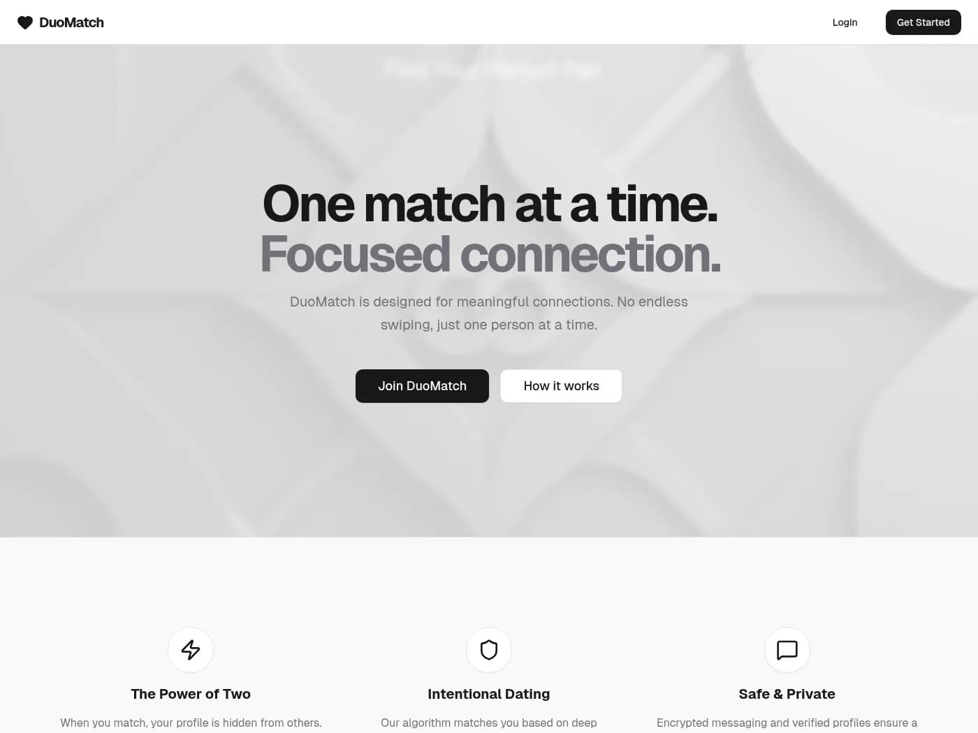 DuoMatch Dating App
