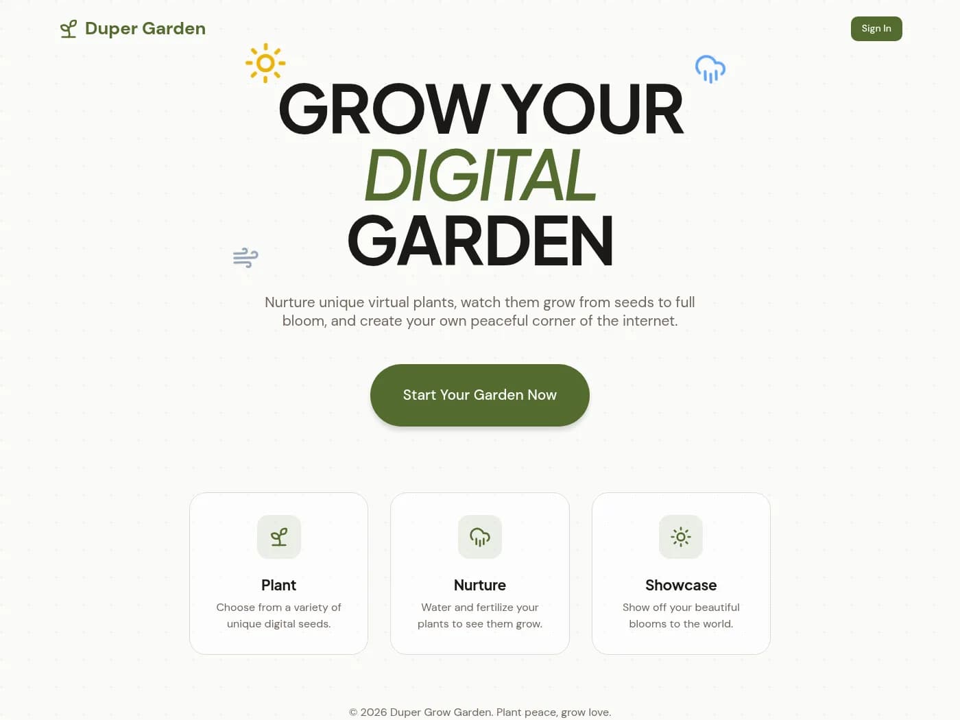 Duper Grow Garden